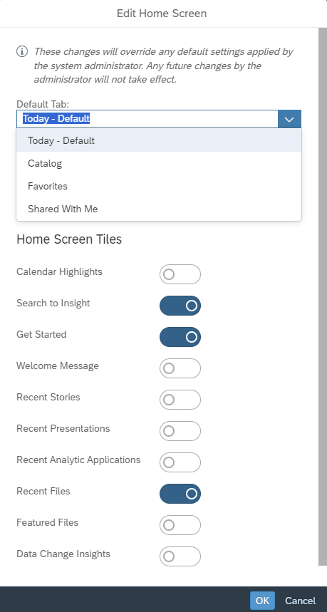 Customizing the Home Screen – Analysis Prime University